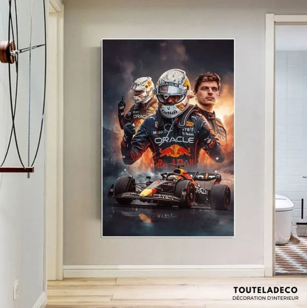 Touteladeco | Tableau - Formule 1 - Toile - Décoration Murale ...