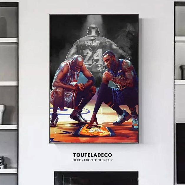 Touteladeco | Toile - NBA - Tableau - Peinture - Décoration Murale ...
